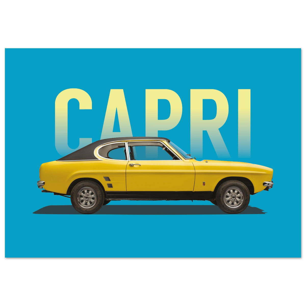 1973 Ford Capri GTL Poster – Haynes Motor Museum Shop