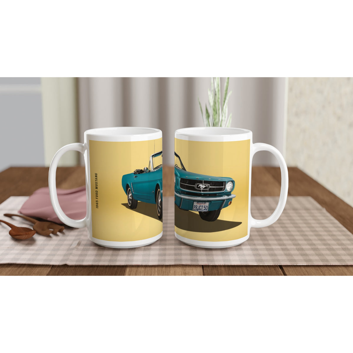 1965 Ford Mustang Large Mug – Haynes Motor Museum Shop
