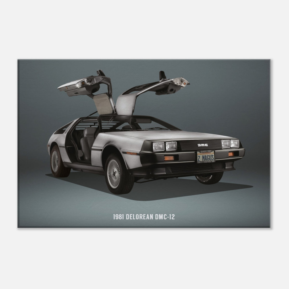 1981 DeLorean DMC-12 Small Canvas – Haynes Motor Museum Shop
