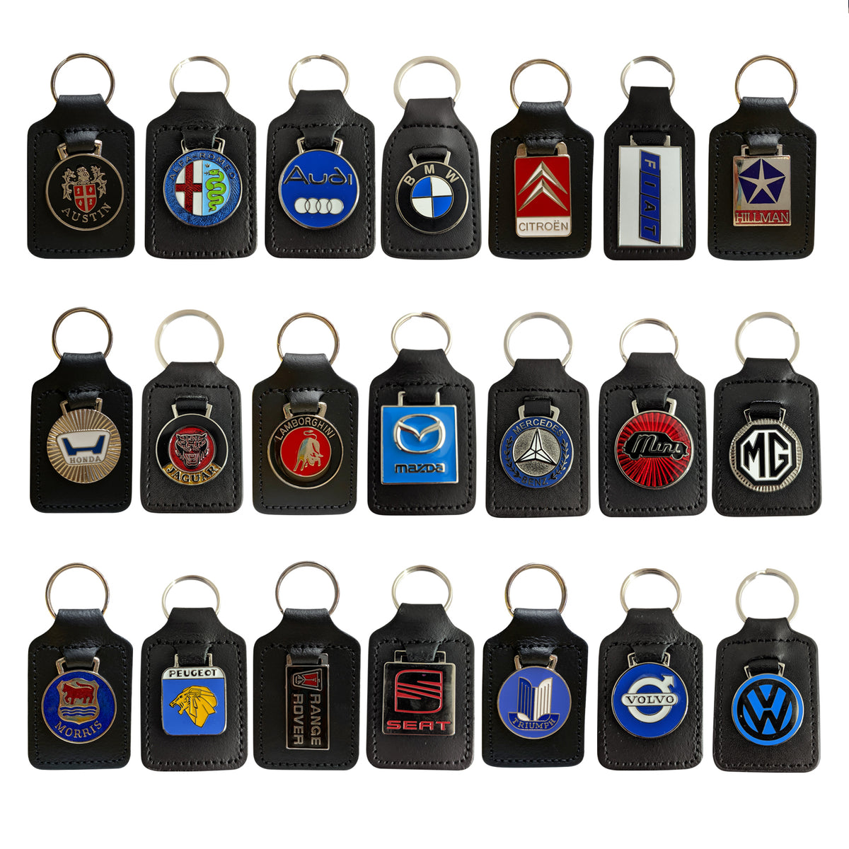Car Marque Leather Key Fob – Haynes Motor Museum Shop