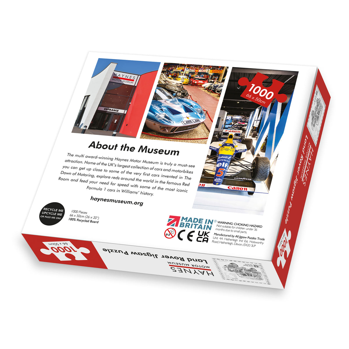 Land Rover Jigsaw Puzzle 1000pcs – Haynes Motor Museum Shop