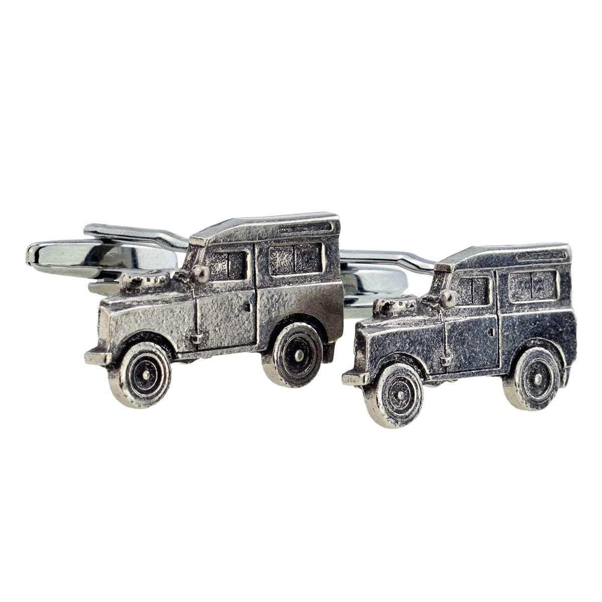 Land Rover Inspired Pewter Cufflinks – Haynes Motor Museum Shop